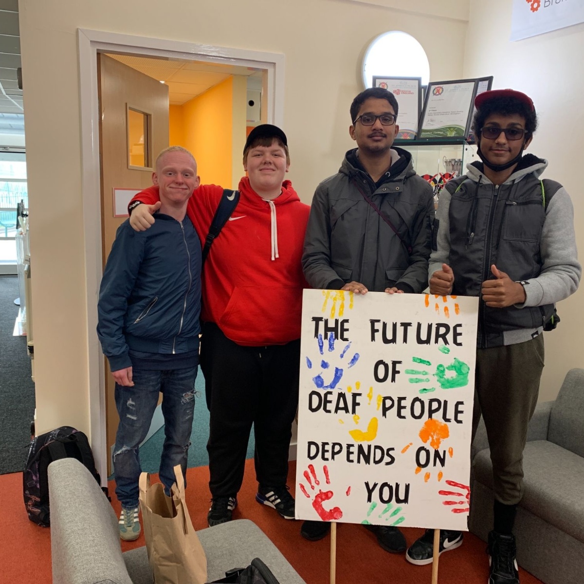 Braidwood Trust School - BSL Act Now Rally